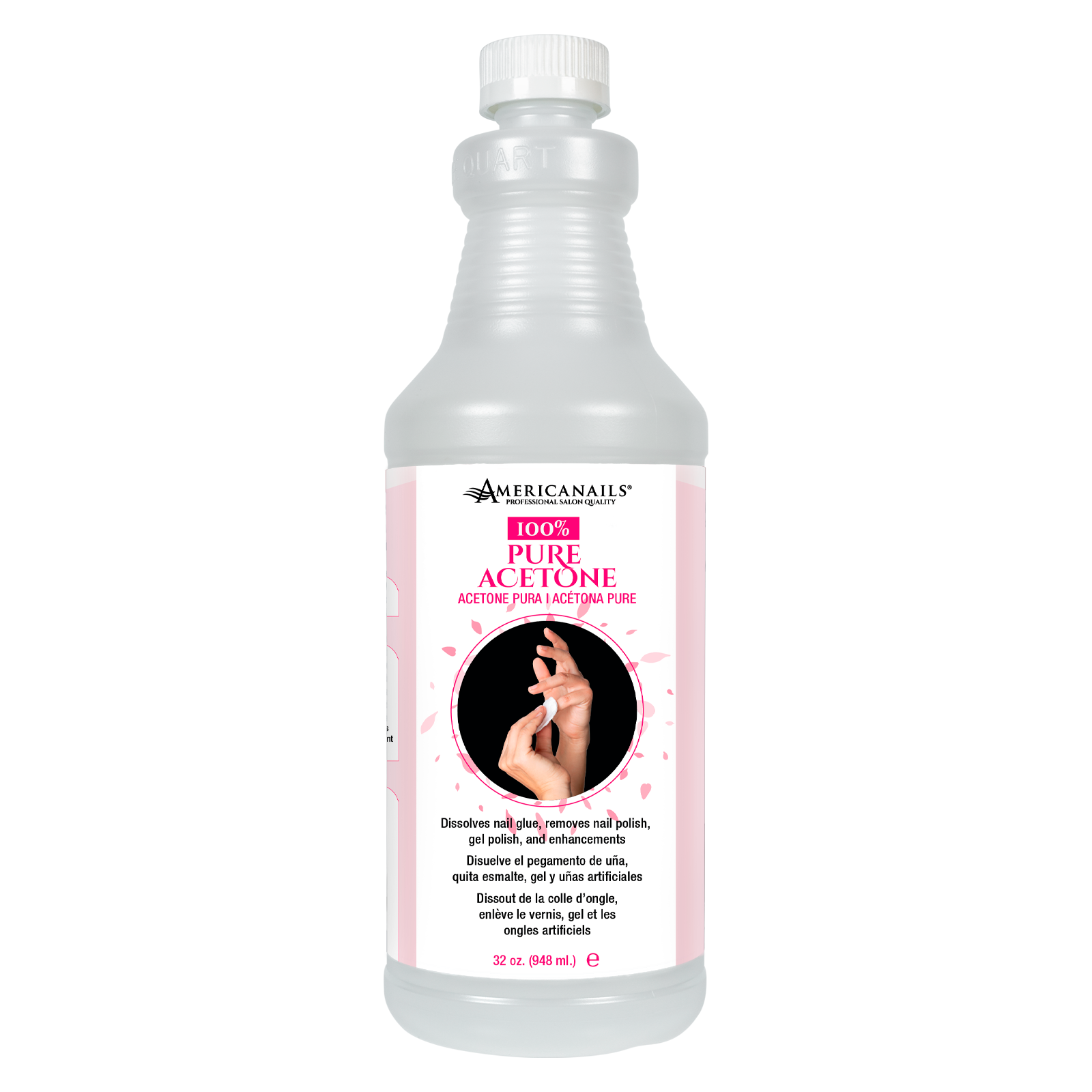 Americanails 100% Pure Acetone 32oz – Premier Nail Source