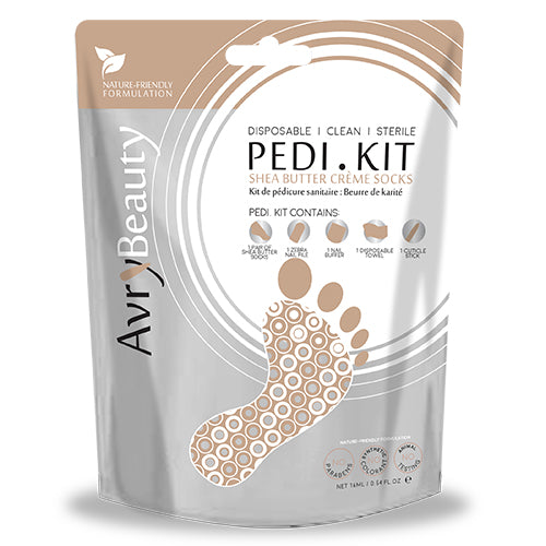 Avry All-In-One Disposable Pedi Kit Shea Butter – Premier Nail Source