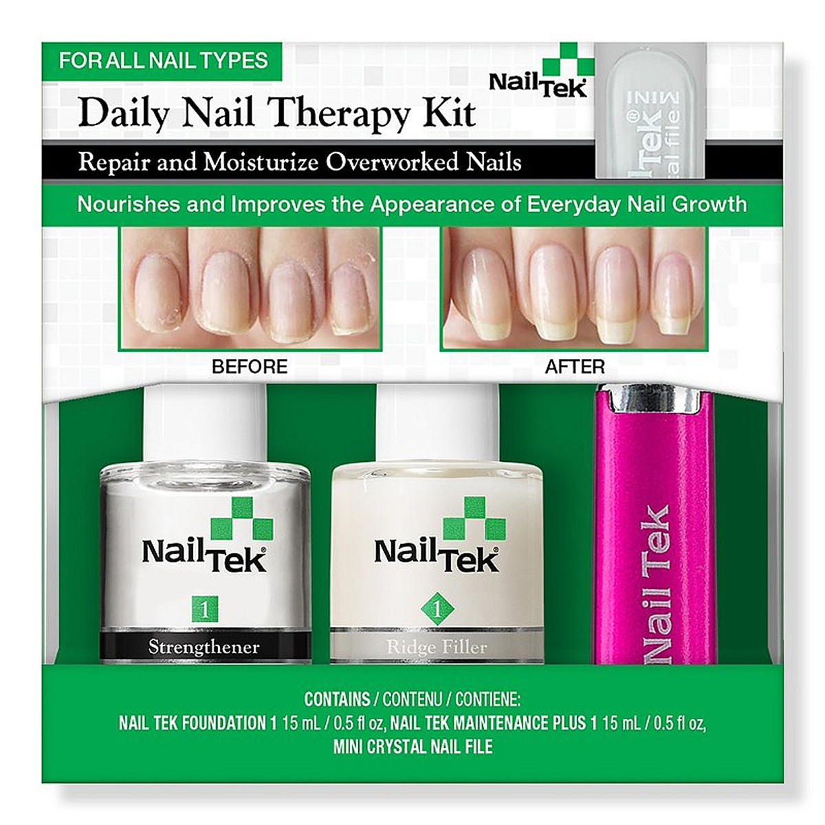 Nail Tek Nail Recovery Kit 1 Maintenance Plus – Premier Nail Source