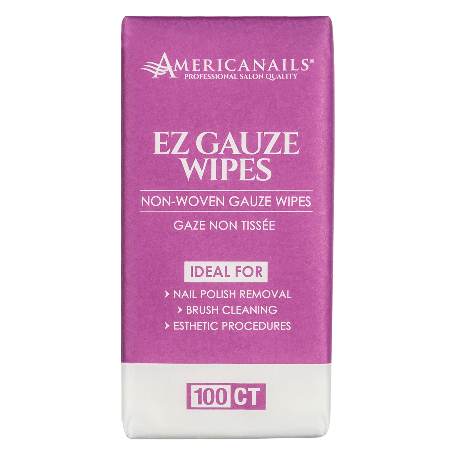 Americanails EZ Gauze Wipes 100ct – Premier Nail Source