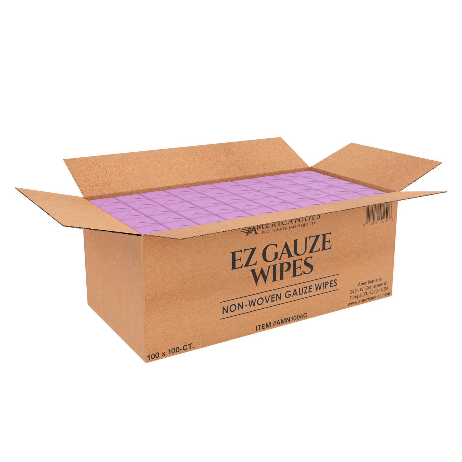 Americanails EZ Gauze Wipes Case 10,000ct – Premier Nail Source