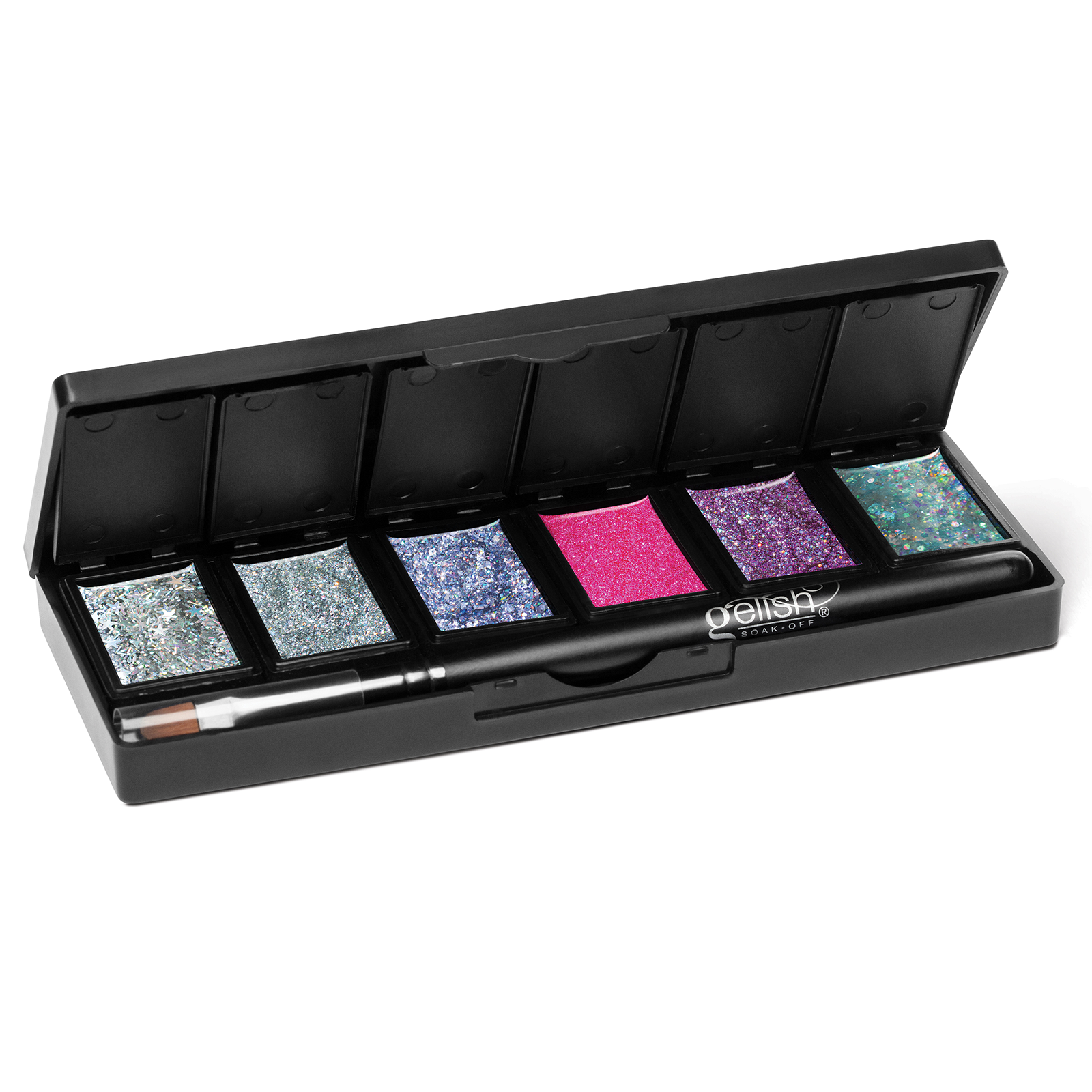 Gelish Cream Gel Palette | Rich In Glitter – Premier Nail Source