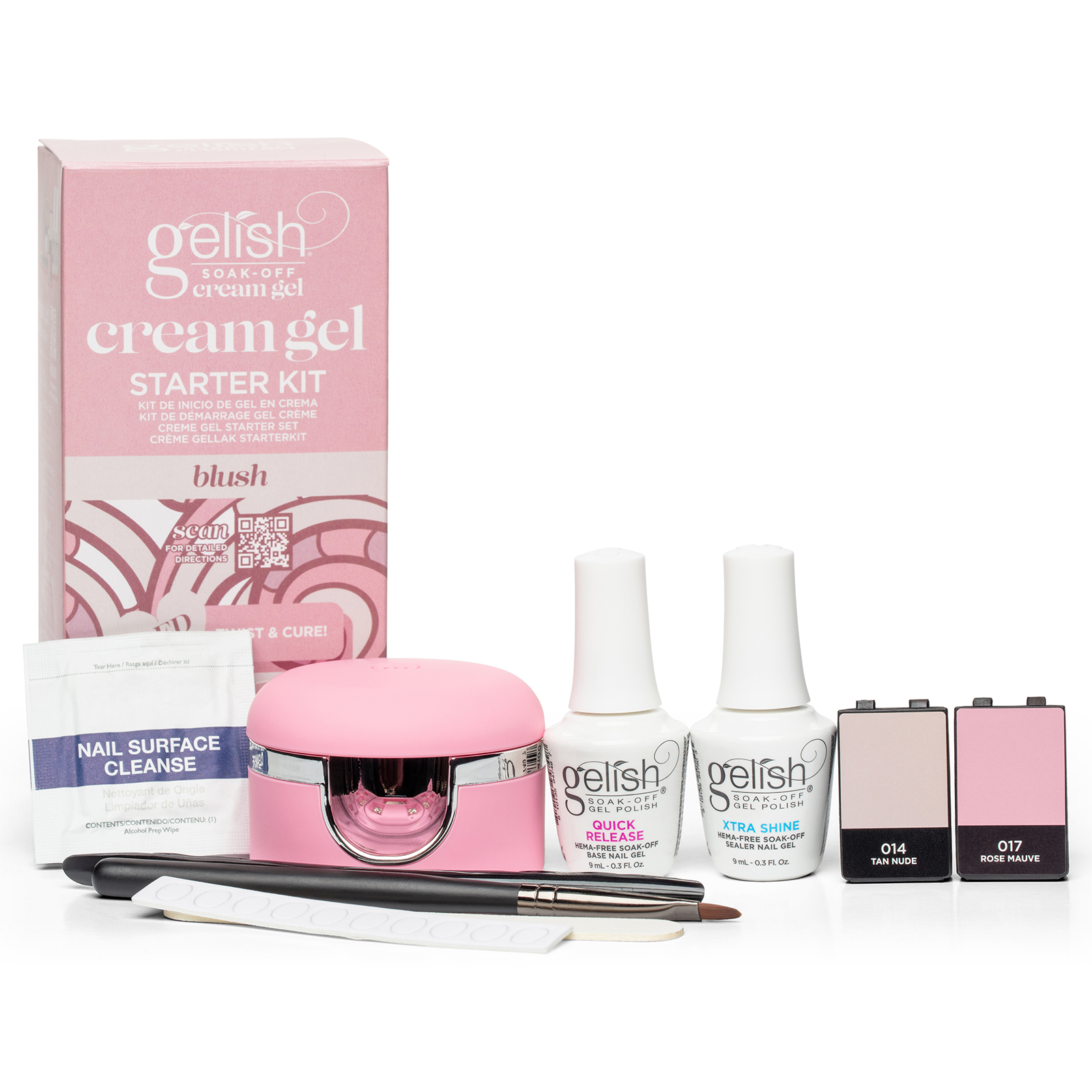 Gelish Cream Gel Starter Kit | Blush – Premier Nail Source