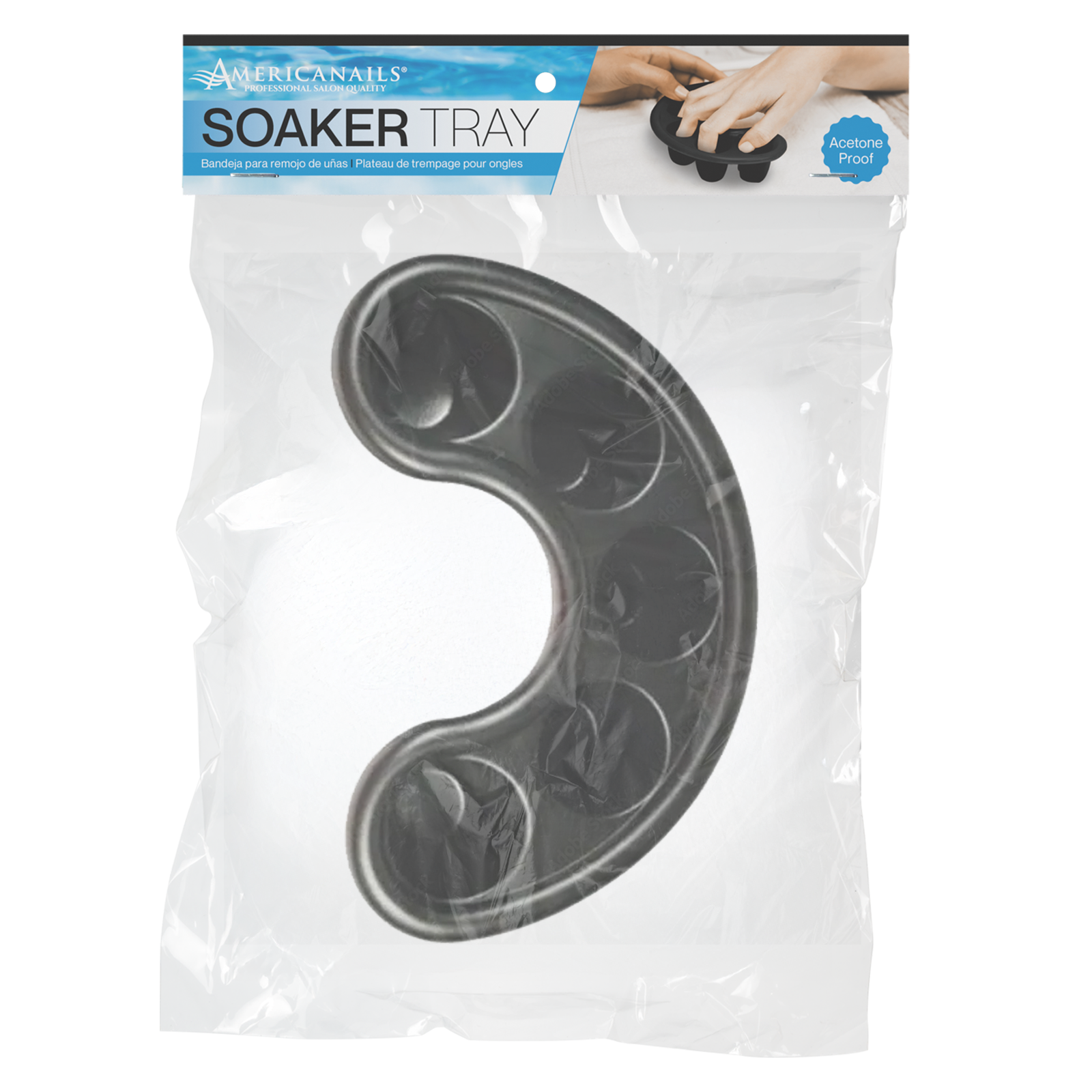 Crescent Soaker Trays – Premier Nail Source