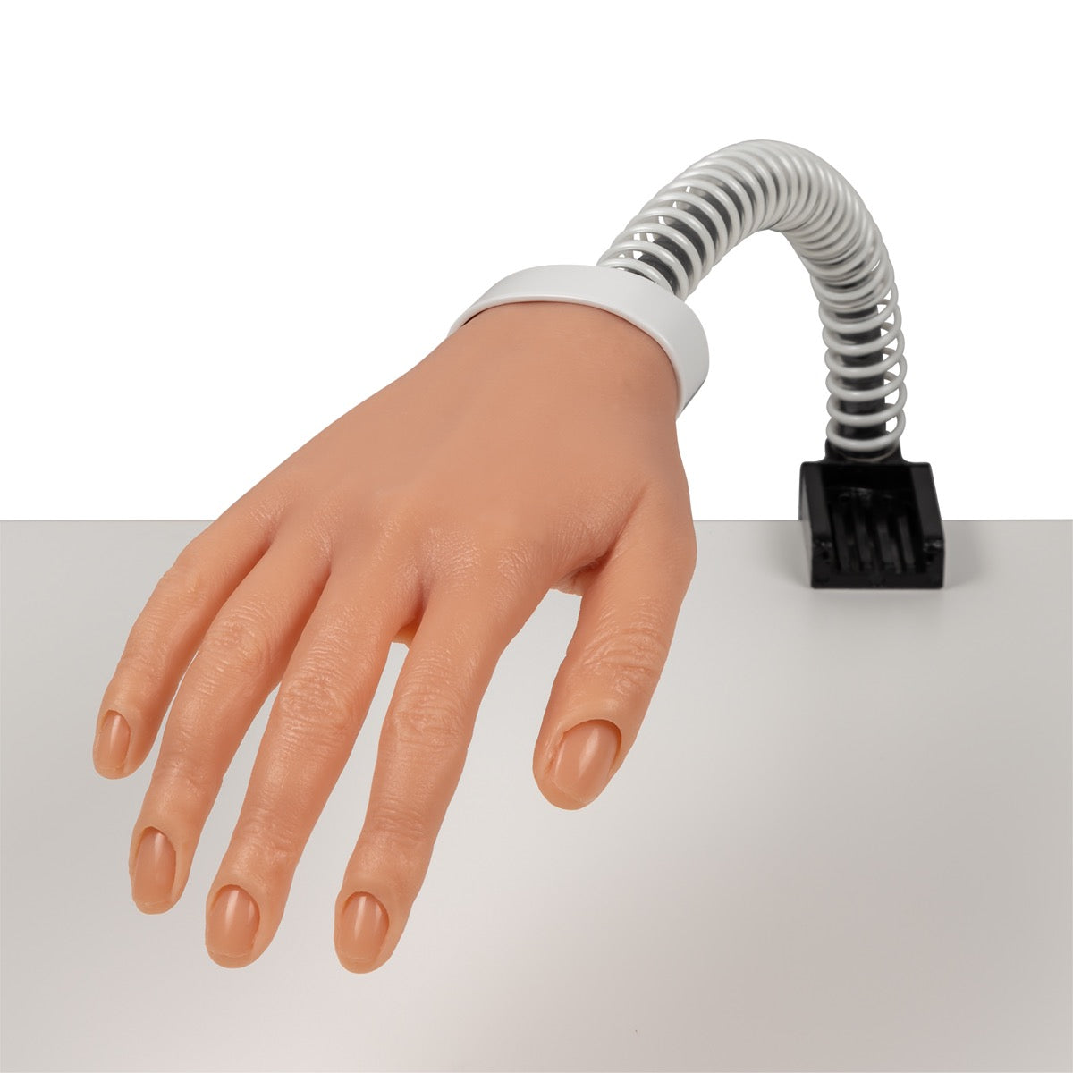 Americanails RealisTech Ultra LifeLike Silicone Practice Hand w/ Flexi ...