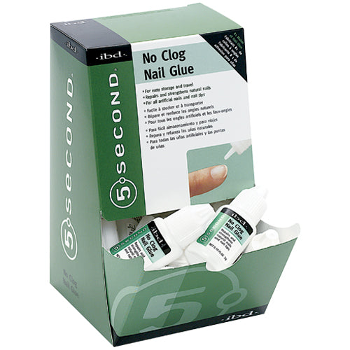IBD 5 Second No-Clog Nail Glue 3gm Display 12ct – Premier Nail Source