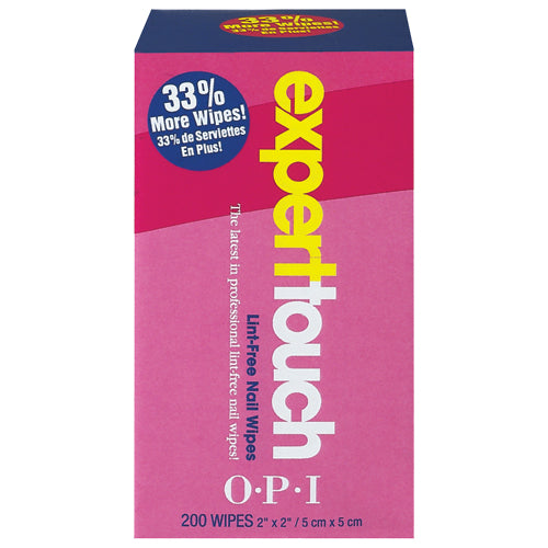 OPI Expert Touch Lint Free Wipes 200ct – Premier Nail Source