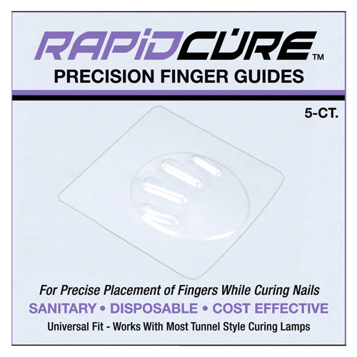 RapidCure Precision Finger Guides 5ct – Premier Nail Source