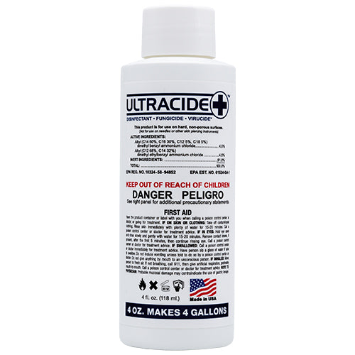 Ultracide Super Concentrated Disinfectant 4oz – Premier Nail Source