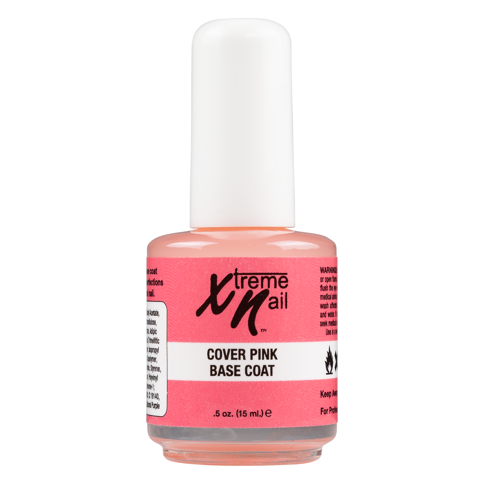 Xtreme Nail Cover Pink Base Coat .5oz – Premier Nail Source
